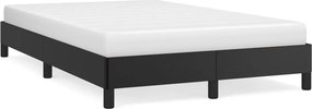 Rám postele bez matrace černá 120x190 cm umělá kůže 3269619