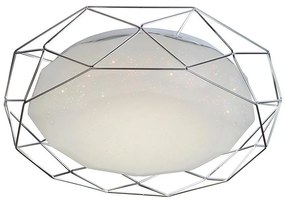 Candellux LED Stropní svítidlo SVEN LED/24W/230V chrom CA0048