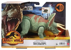 Mattel jurský svět: nadvláda ohlušující útok triceratops