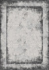 BE Koberec Deluxe 9090 GREY - šedý obdélníkový Rozměr: 60x100 cm
