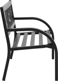 Dětská zahradní lavice 86 cm ocel 317773