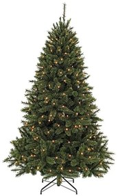 Bristlecone Vánoční stromek umělý s LED světýlky, 185 cm