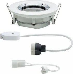 P 93663 Zápustné svítidlo Nova IP65 kulaté max. 35W bílá / chrom 1ks výklopné - PAULMANN