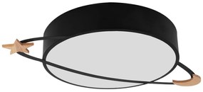 Toolight, stropní lampa Moon Black 5xE27 APP864-C, černá, OSW-06885