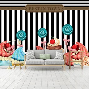 Fototapeta - Cupcake (254x184 cm)