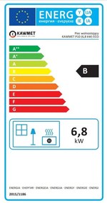 KAWMET Krbová kamna KAWMET P10 ECO