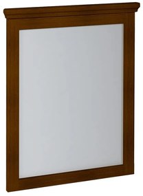 Sapho CROSS zrcadlo v dřevěném rámu 600x800mm, mahagon