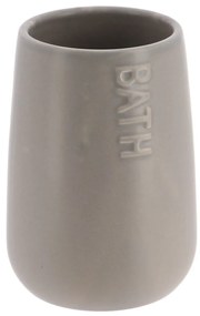 Koupelnový pohár Attolico, šedá, 450 ml