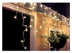 Solight LED vánoční závěs, rampouchy, 360 LED, 9m x 0,7m, přívod 6m, venkovní, teplé bílé světlo Solight 1V401-WW