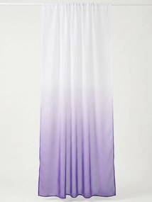 Sinsay - Poloprůhledná záclona s ombre efektem - fialová