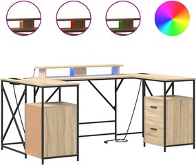 Stůl Sonoma dub Kompozitní dřevo 182 x 101 x 87,5 cm 3376137