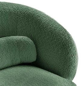 Designové křeslo Maitho zelené