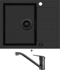 SET Aquastone ATLAS 30 černá edice + Deante NEO BORO BMO N60M černá matná