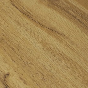 Jídelní stůl rozkládací 120-160x120 cm DT-I1120 OAK, melamin, dub – Barva (vyberte): hnědá béžová