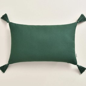 Room99 Dekorační povlak na polštář s třásněmi Soul Bavlna Barva: Zelená, Velikost: 40 x 40 cm