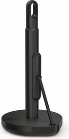 Simplehuman Držák na papírové utěrky černá / pro role do 17 cm / ocel