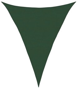 Stínící plachta 160 g/m² tmavě zelená 5 x 6 x 6 m HDPE 311483