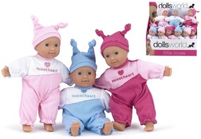 Dolls World - Panenka 21 cm - 3 druhy