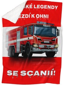 Deka Hasičské legendy – Scania (Podšití beránkem: ANO)