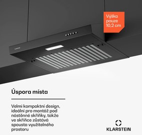 Klarstein SlimVent 60 Black Digestoř