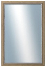 DANTIK - Zarámované zrcadlo - rozměr s rámem cca 40x60 cm z lišty TAIGA béžová (3105)