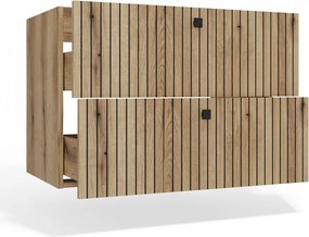 Skříňka pod umyvadlo TIGO 80 2S dub evoke