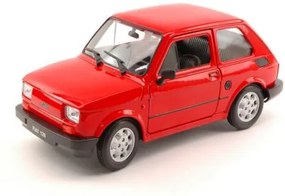 Welly Fiat 126 Červený 1:21