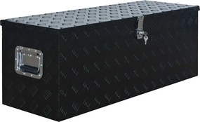 Hliníkový box 1085 x 370 x 400 mm černý 144846