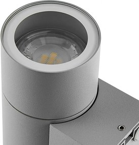 IMPR 731232 Deko-Light venkovní nástěnné přisazené svítidlo Achernar Up and Down, 2x max. 35 W GU10, světlešedá - DEKOLIGHT