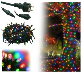 Vánoční světýlka venkovní FLASH multicolor 500 LED