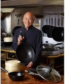 Ken Hom Excellence grilovací pánev s nepřilnavým povrchem, 44,5 x 45 cm, černá KH425004