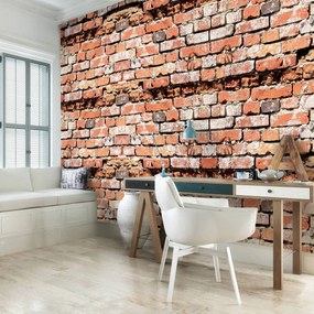 Fototapeta - Red Brickwall (152,5x104 cm)