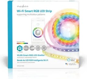 Nedis LED Pásek SmartLife / Wi-Fi / Více barev / SMD / 5.00 m / IP65 /