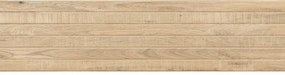 Mexen Western Wood Miele glazovaná rektifikovaná dlaždice dřevěného vzhledu 120 x 30 cm, matná - TL702-120-030-57