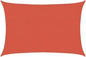 Stínící plachta 160 g/m² cihlová 2,5 x 4 m HDPE 311344