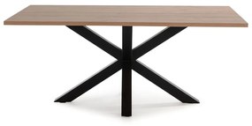 Jídelní stůl s deskou v dubovém dekoru 100x180 cm Comba – Marckeric