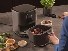 Braun MultiFry 3 HF3030 černá / Horkovzdušná fritéza / 1500 W / 4,3 l
