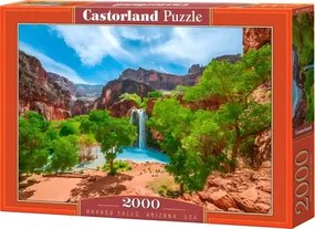 CASTORLAND Puzzle Vodopády Havasu, Arizona, USA / 2000 dílků