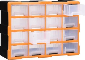 Organizér se 16 středními zásuvkami 52 x 16 x 37 cm 149601