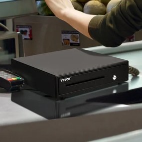 Pokladní zásuvka, 40,6 cm 12 V, pro POS systém se zásobníkem na 5 bank 8 mincí