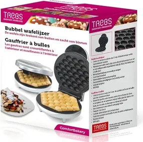Trebs 99361 Comfortbakery / Vaflovač / bublinkový / kontrolka / nepřil