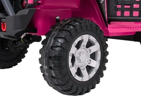 Elektrické autíčko Jeep BEAST 4x4 růžové