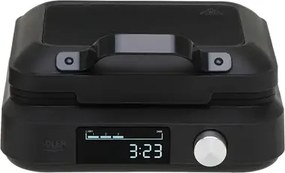 Adler AD 3087 černá / Vaflovač / 1500 W / LED displej / timer / nepřil