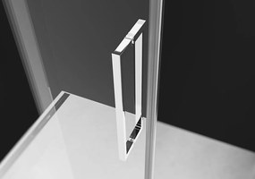 Polysan Sapho, ROLLS LINE obdélníková sprchová zástěna 1200x800 mm, L/P varianta, čiré sklo