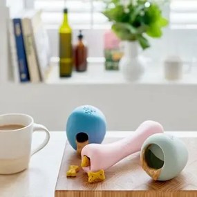 BeCoThings Beco Wobble Ball modrá 7.6cm / Hračka pro psy