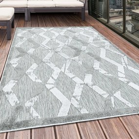 Kusový koberec Bahama 5158 Grey – na von aj na doma, 80x250, šedá, chodba / predsieň, Ayyildiz