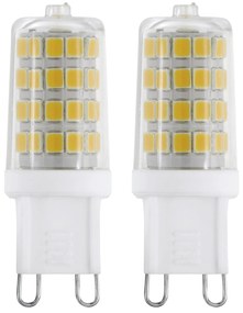 Schrack LED žárovka G9, 3W, 320lm, 3000K, 230V-sada 2ks