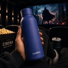 Quokka Solid tmavě modrá / Termoláhev / 510 ml / nerezová ocel / dvoup