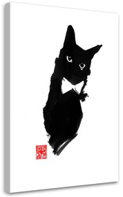 Gario Obraz na plátně Elegantní kočka - Péchane Rozměry: 40 x 60 cm