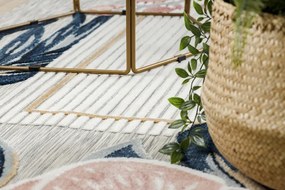 Dywany Łuszczów Kusový koberec Botanic 65240 Flamingo grey – na ven i na doma Rozměry koberců: 117x170